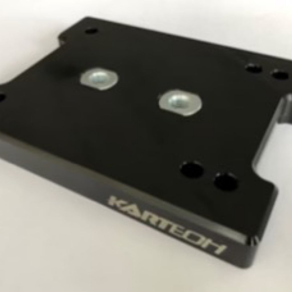 Kartech Engine Mount Slide Top Part Flat Aluminium